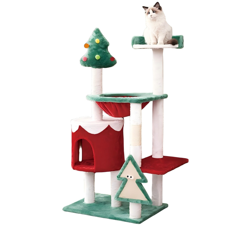 Christmas Cat Trees: Let Your Furry Friend Join the Holiday Celebration ...